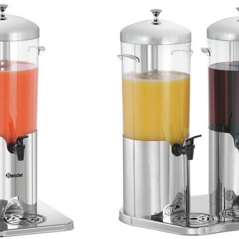 Saft-Juice- Ayran drikkedispenser 1/2/3x18 liter Fra EM Storkjøkken AS ...