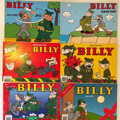 Billy julehefter – samling | FINN-torget