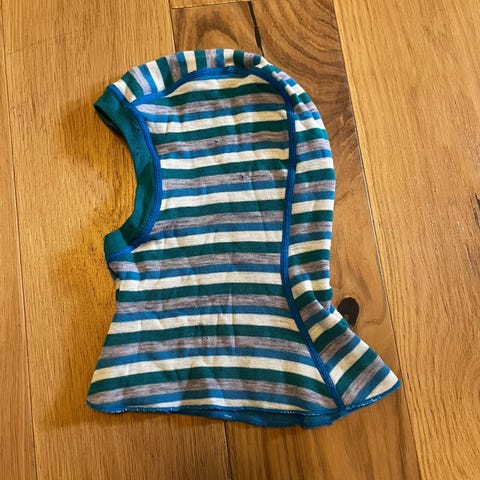 Pierre Robert merinoull balaclava barn turkis/blå | FINN-torget