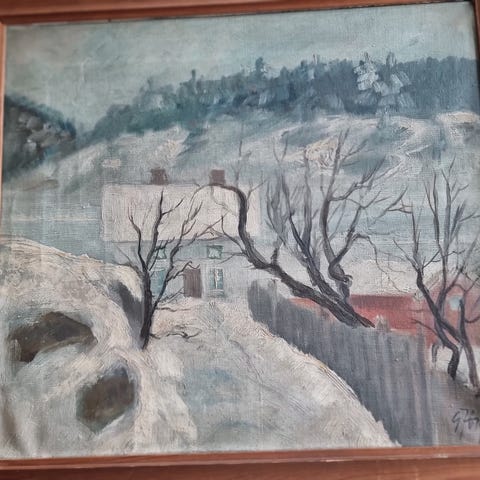 Ants Lepson, blyanttegning | FINN-torget