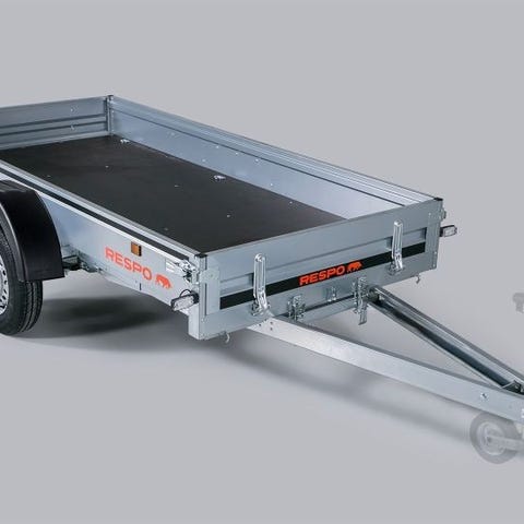 Ny Respo. En liten men stor henger. Innvendig mål er 2.65x1.25 /tipp ...