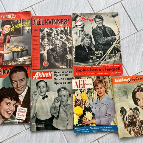 Gamle ukeblader | FINN-torget