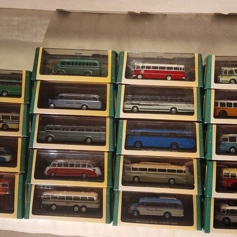 Modell busser fra Editions Atlas Bus Collection . | FINN-torget
