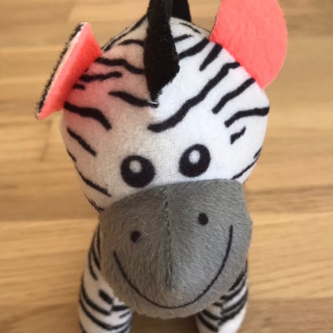 Ny liten zebra bamse | FINN-torget
