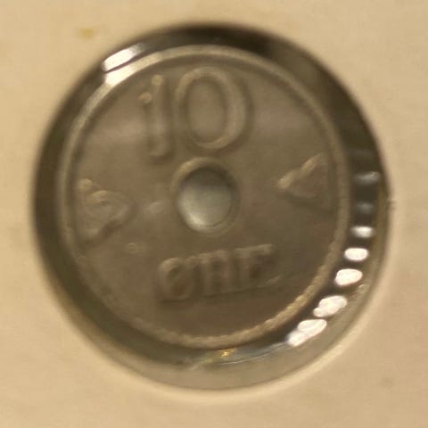 2 øre Sverige 1886 Tydelig og lite sirkulert. Pen mynt. | FINN torget