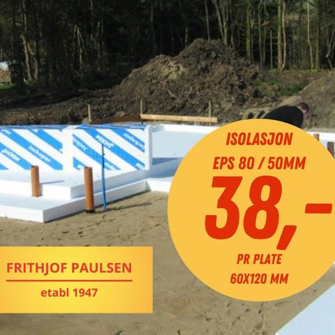 xps250 Trykkfast isolasjon, Styrofoam / engros EKSTREMT BILLIG | FINN ...