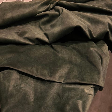 Mali velourgardin grønn - Kid | FINN-torget