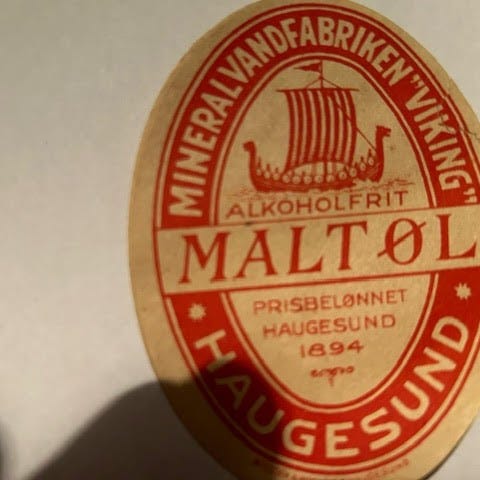 Hamar Bryggeri. Ubrukt gammel Juleøl etikett. Selges 100kr. | FINN-torget