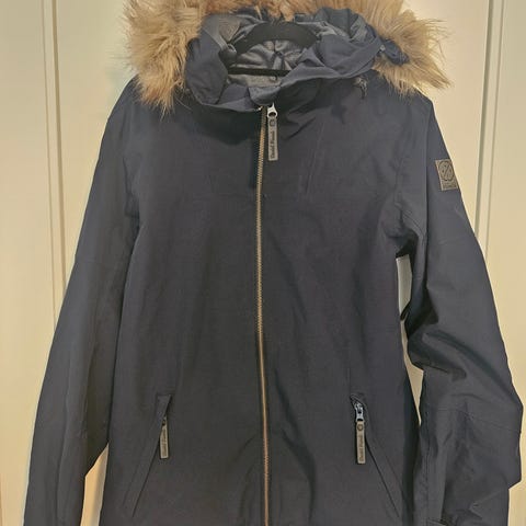 Daniel Franck dame dunjakke/parkas str.36 svart | FINN-torget