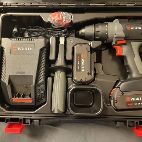 Wurth Master BS 18-CV-2 Drill 18V Li-ion | FINN-torget