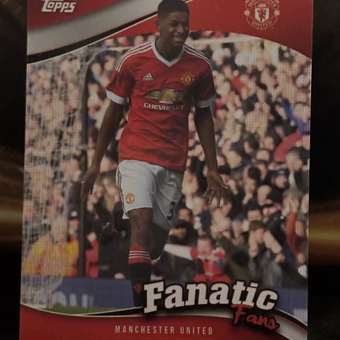 Marcus Rashford - Black Edge Edition - Topps Match Attax 2024 | FINN-torget