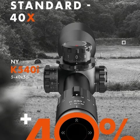 Kahles 5-40x56 med spuhr montasje | FINN-torget