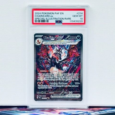 Pokémon - 10 Graded card - Charizard - PSA 10 - XY | FINN-torget