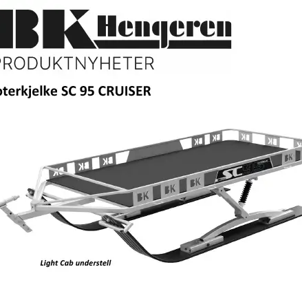 LinQ lastepulk med lokk til snøscooter. | FINN-torget