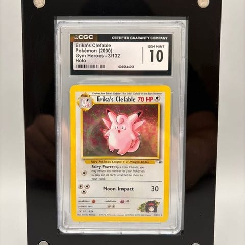 Pokémon Graded card - Koga's Beedrill Holo - CGC 10 - WOTC - Gym ...