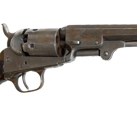 Nydelig og sjelden Colt 1877 Lightning med London løpsadresse | FINN-torget