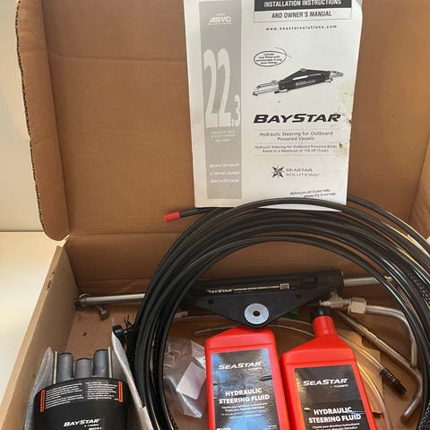 Teleflex/Ultraflex styring m/4m kabel selges | FINN-torget