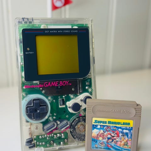 Meget pen original Game Boy DMG-01 + Super Mario Land | FINN-torget