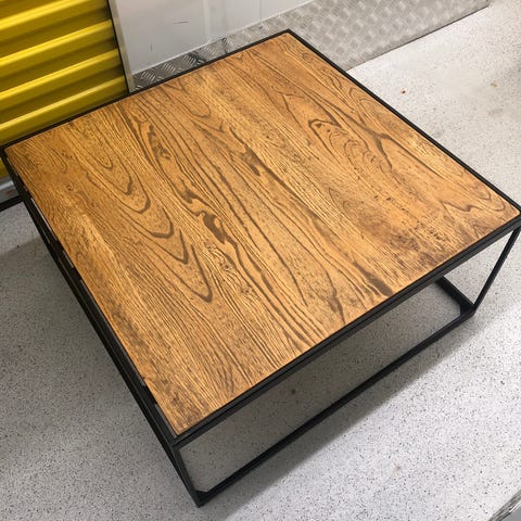 Bord hvit 170 cm, bredde 100 m. 2 stk. ileggs plater på 50 cm hver ...