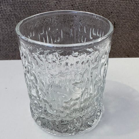 Retro Ravenhead 'Hobnobs' glass | FINN-torget