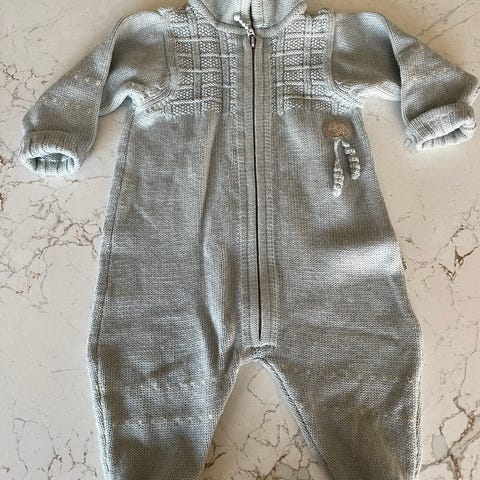 NY! Lillelam classic tynn ull dress i nydelig blå 💙 str 68 | FINN-torget