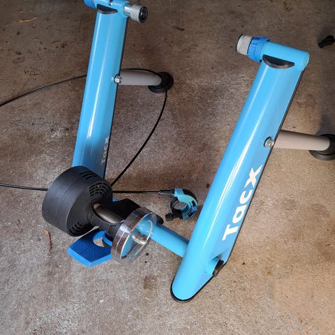 Tacx Flux S - lite brukt sykkelrulle | FINN-torget