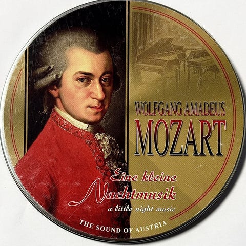 Wolfgang Amadeus Mozart Eine Kleine Nachtmusik CD Klassisk musikk ...
