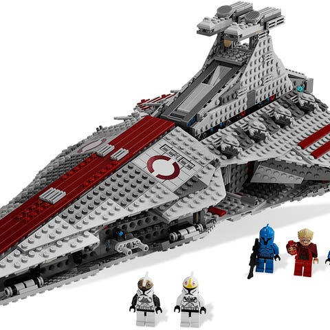 lego star wars set 8039 republic venator attack cruiser | FINN-torget