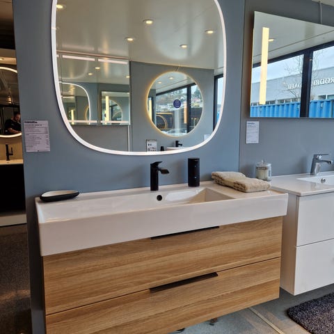 Scala Bad COMO 120 KOKSGRÅ MATT | FINN-torget