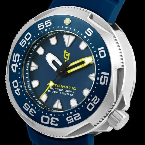 Tecnotempo - Diver's 1000M "Ocean Force" - Automatic - Limited Edition - Ingen r | FINN-torget