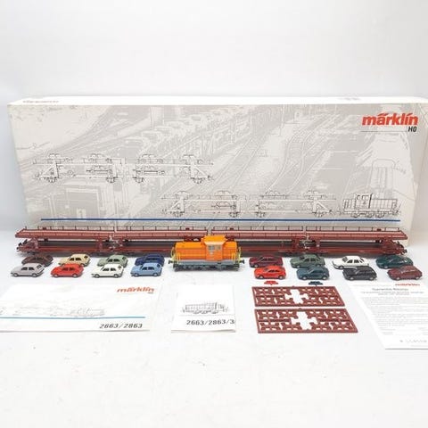 Bachmann On30 - 25002 - Togsett (1) - 4-delt sett med damplokomotiv og ...