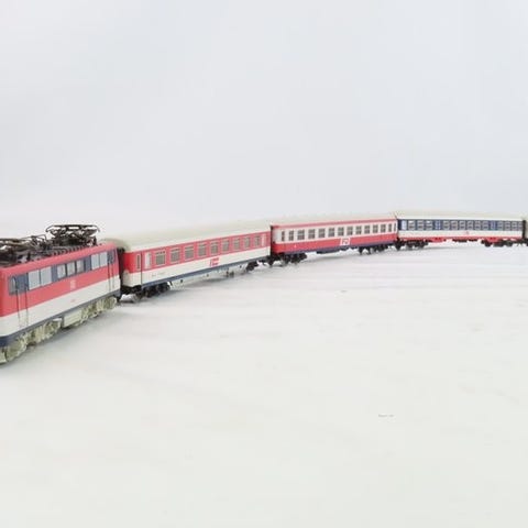 Bachmann On30 - 25002 - Togsett (1) - 4-delt sett med damplokomotiv og ...
