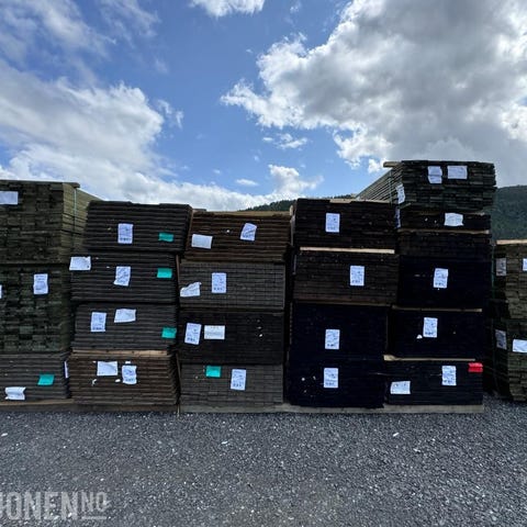 Terrassebord Concise - CU impregnert - Furu 28x145 - 1 pakke - Totalt ...