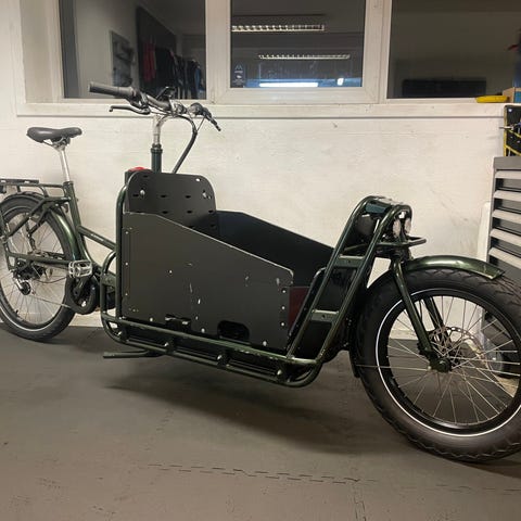 Tern GSD Electric Cargo Bike with Child Seat | FINN-torget