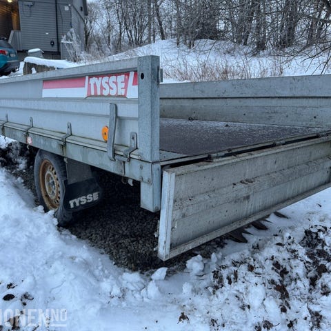 2024 Tysse Tilhenger Totalvekt 900KG. | FINN-torget