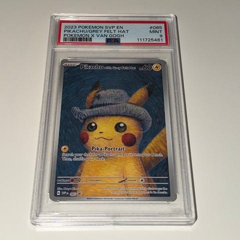 Pokémon - 1 Graded card - Pikachu #085 Alternativ kunst, Full kunst ...