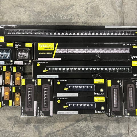 Lyzzpro LED-barer og markeringslys – nye i eske | FINN-torget