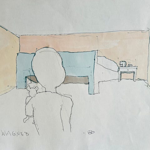 Pushwagner tegning | FINN-torget