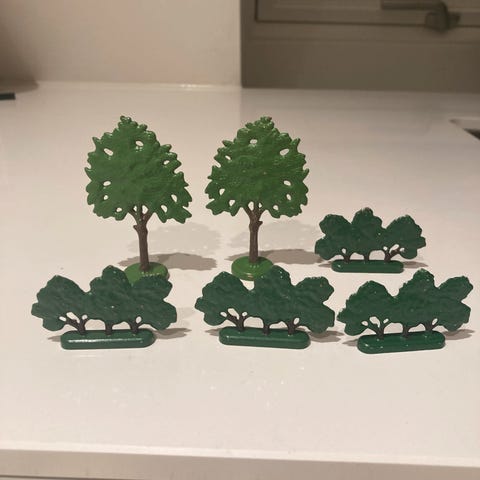 Vintage Lego, trær fra Lego 6305 | FINN-torget