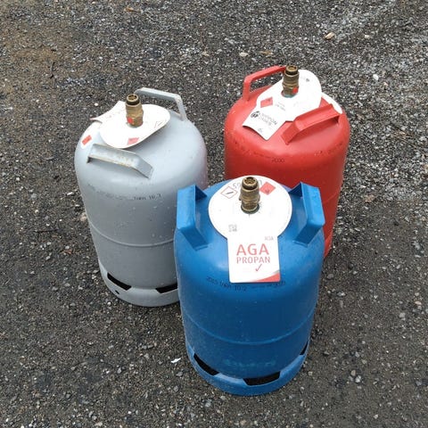 Kompositt gassflaske 10 kg | FINN-torget