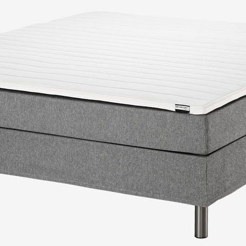 Kontinentalseng 150x200 – komfortabel og pen, grå | FINN-torget