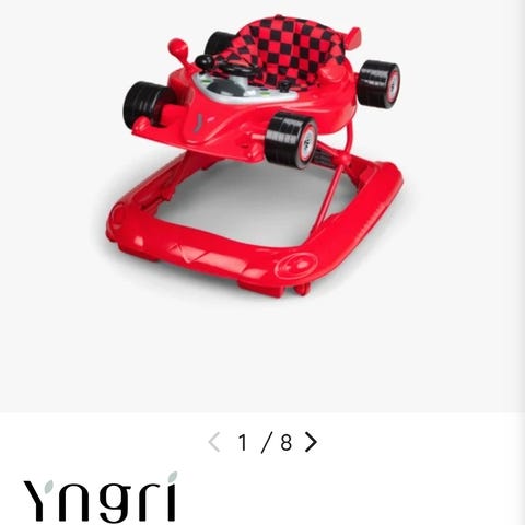 Nesten ny gåstol fra Yngri | FINN-torget