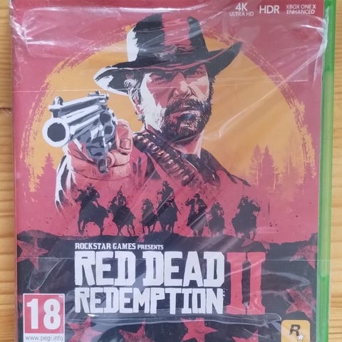 Red Dead Redemption 2 Original Plakat – Fra fysisk spill! God stand ...