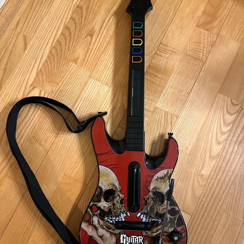 Logitech Wireless Guitar Controller (Xbox 360)(#2) | FINN-torget