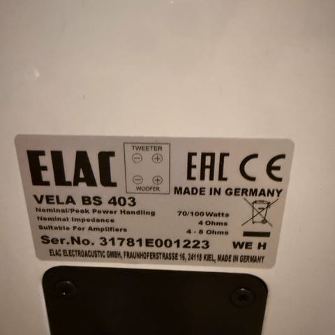 Elac am180. Aktive høytalere | FINN-torget