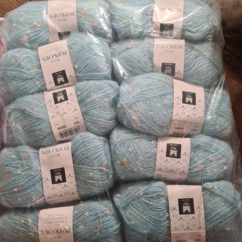 Garnpakke Multi Popcorn Dale garn | FINN-torget