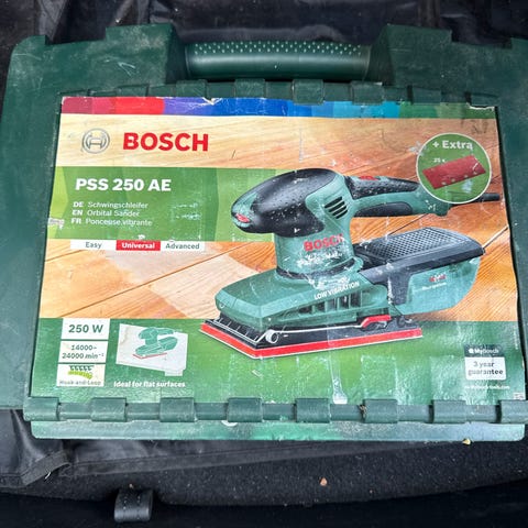 BOSCH PMS 400PE rett sliper | FINN-torget