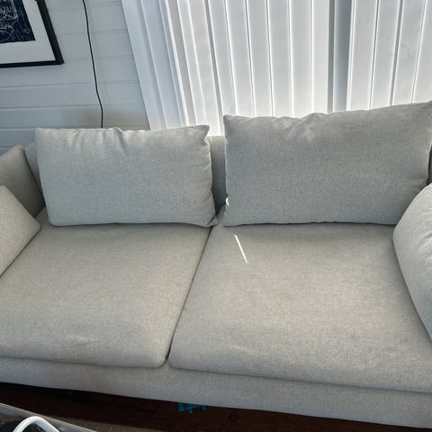 IKEA STOCKHOLM mørk brun skinnsofa | FINN-torget