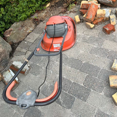 Flymo Turbo Lite 350 Elektrisk Plenklipper Rød | FINN-torget