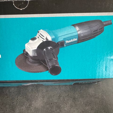 Makita GA5030R Vinkelsliper 125 mm 720W Blå/Svart | FINN-torget